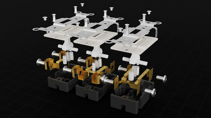 Light Switches 2Way 3Way 4Way 3D model | CGTrader