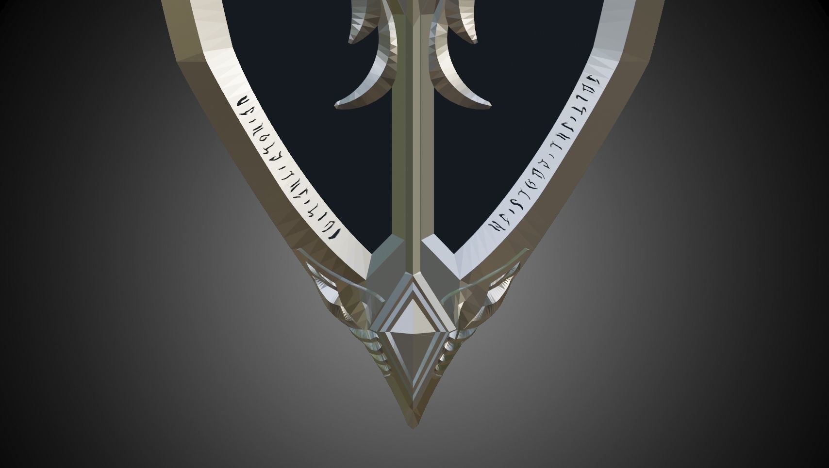 Warcraft - Alliance shield 3D model 3D printable | CGTrader