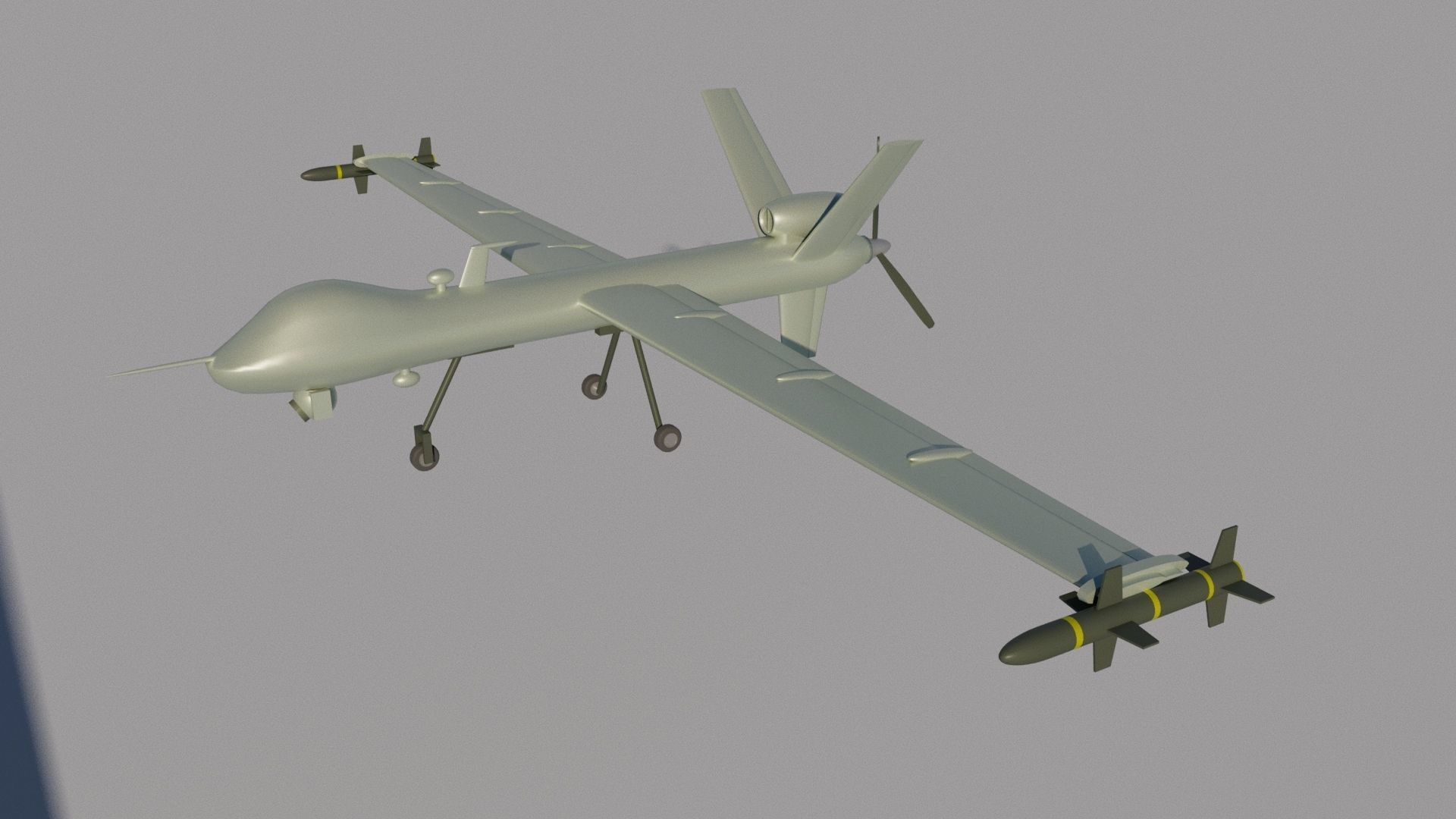 Generic Drone 3D model | CGTrader