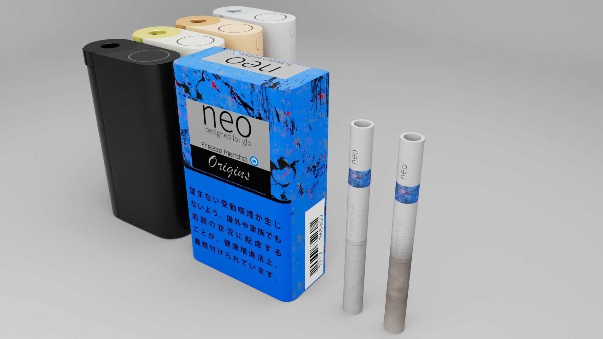 3D model glo hyper X2 Modeling set VR / AR / low-poly | CGTrader