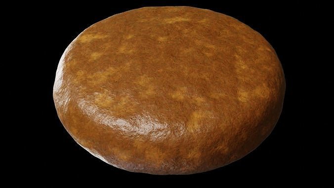 3D model Realistic Biscuit Model ball VR / AR / low-poly | CGTrader