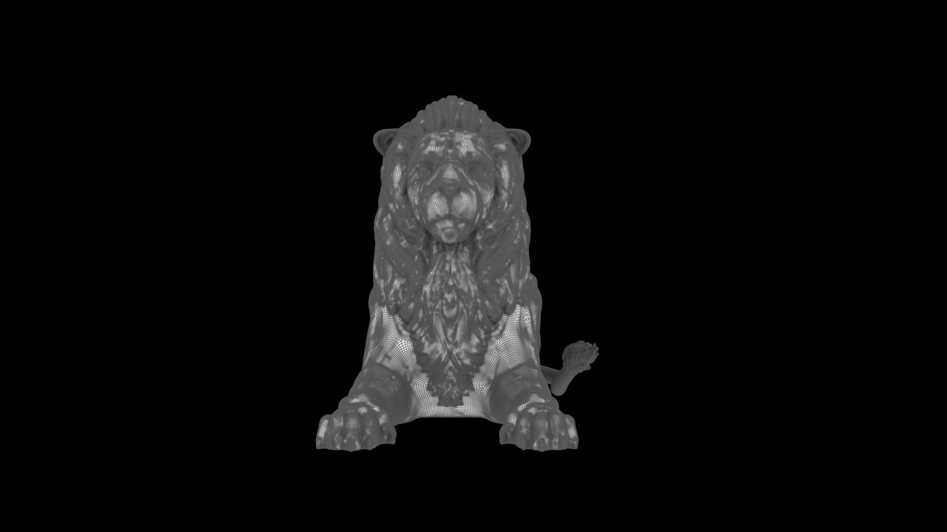 Lion Stachu High-Poly 3D model | CGTrader