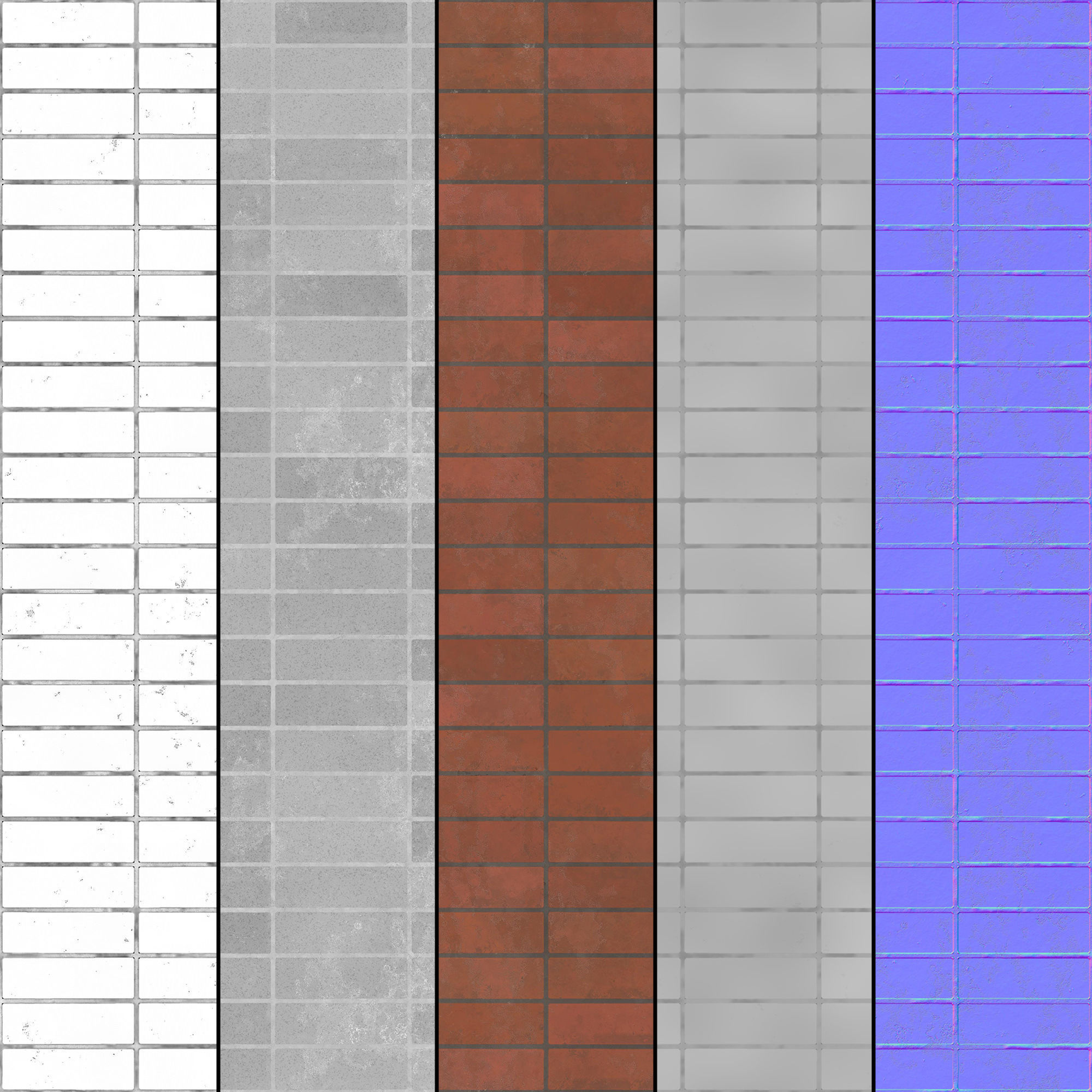 Texture MRF Bricks Set03 VR / AR / low-poly | CGTrader