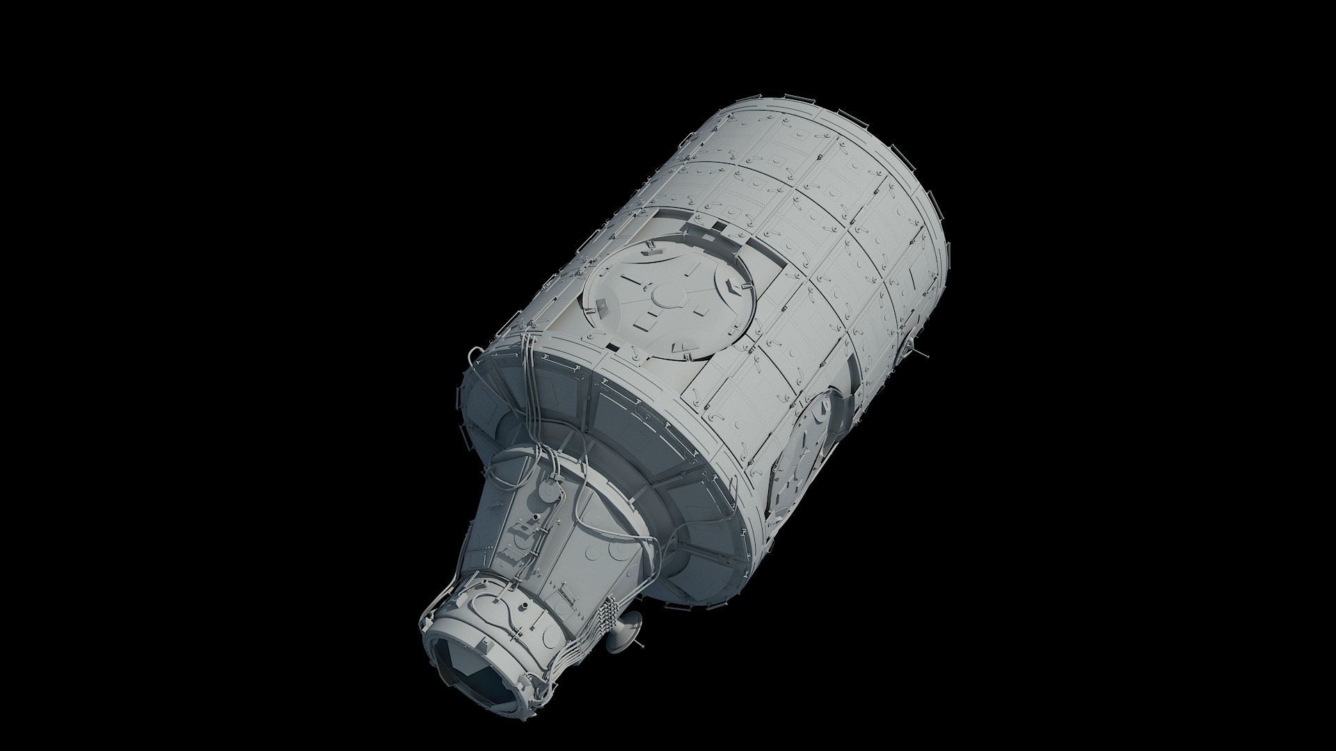 High quality 3D Model Harmony ISS module 3D model | CGTrader