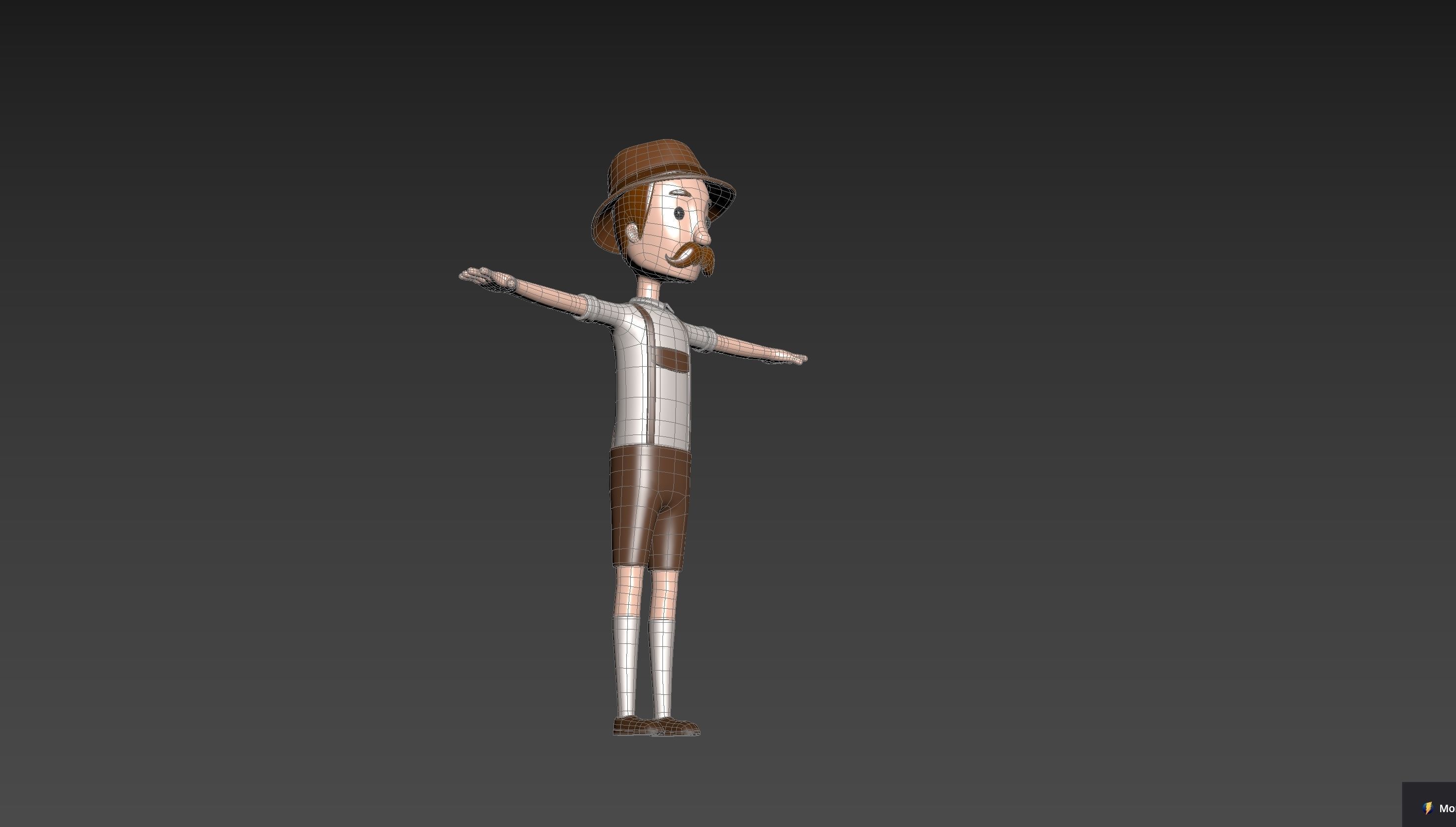 CartoonMan046 Oktoberfest Man 3D model | CGTrader
