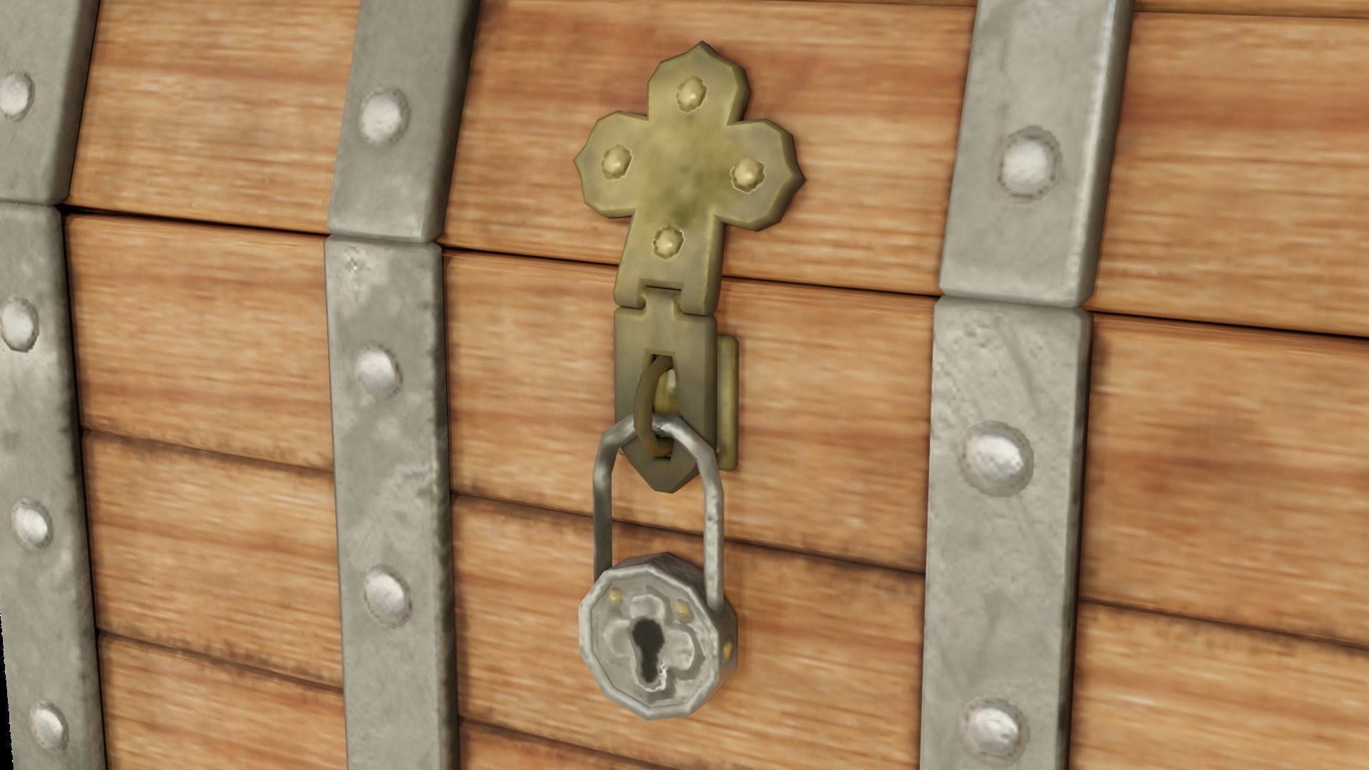 3D model Renaissance Chest VR / AR / low-poly | CGTrader