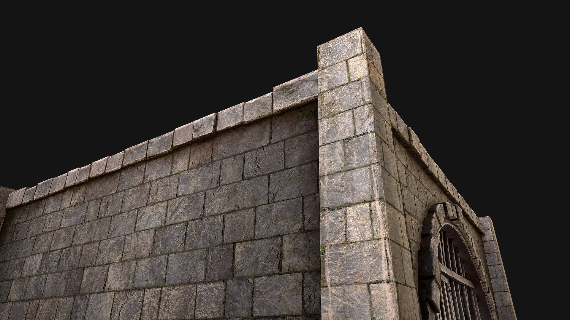 3D model Medieval Dungeon Prison Set VR / AR / low-poly | CGTrader