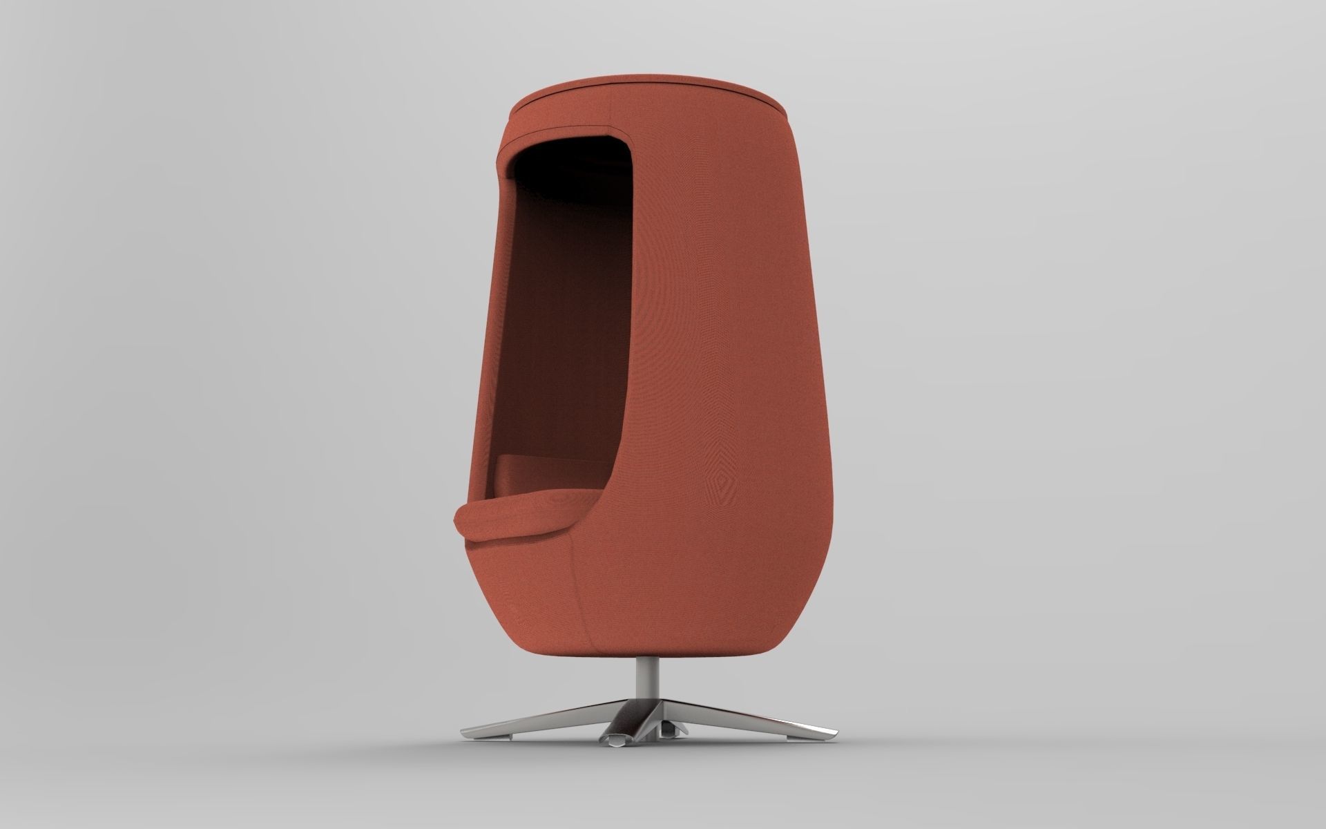 Capsule Lounge Chair 3D model | CGTrader