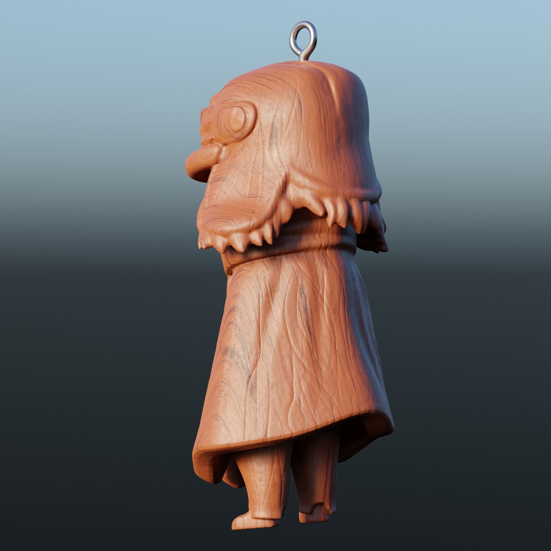 wooden Charon 78 keycharm for 3d printing 3D model 3D printable | CGTrader