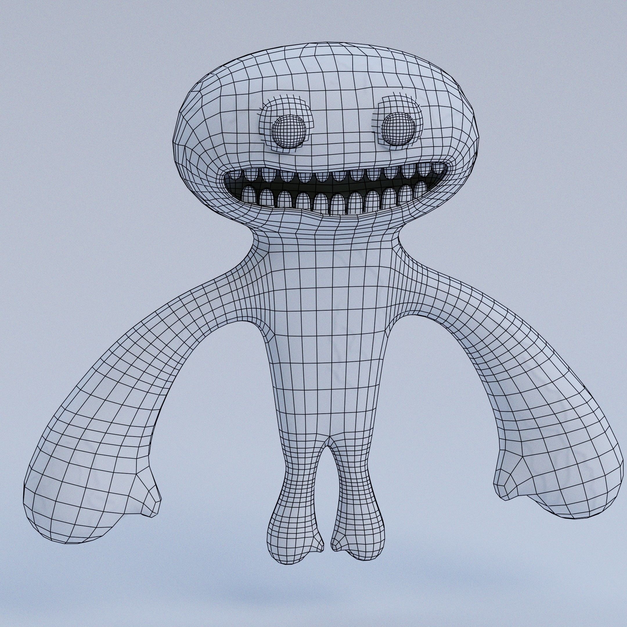 3D model Garten of banban - Jumbo Josh VR / AR / low-poly | CGTrader