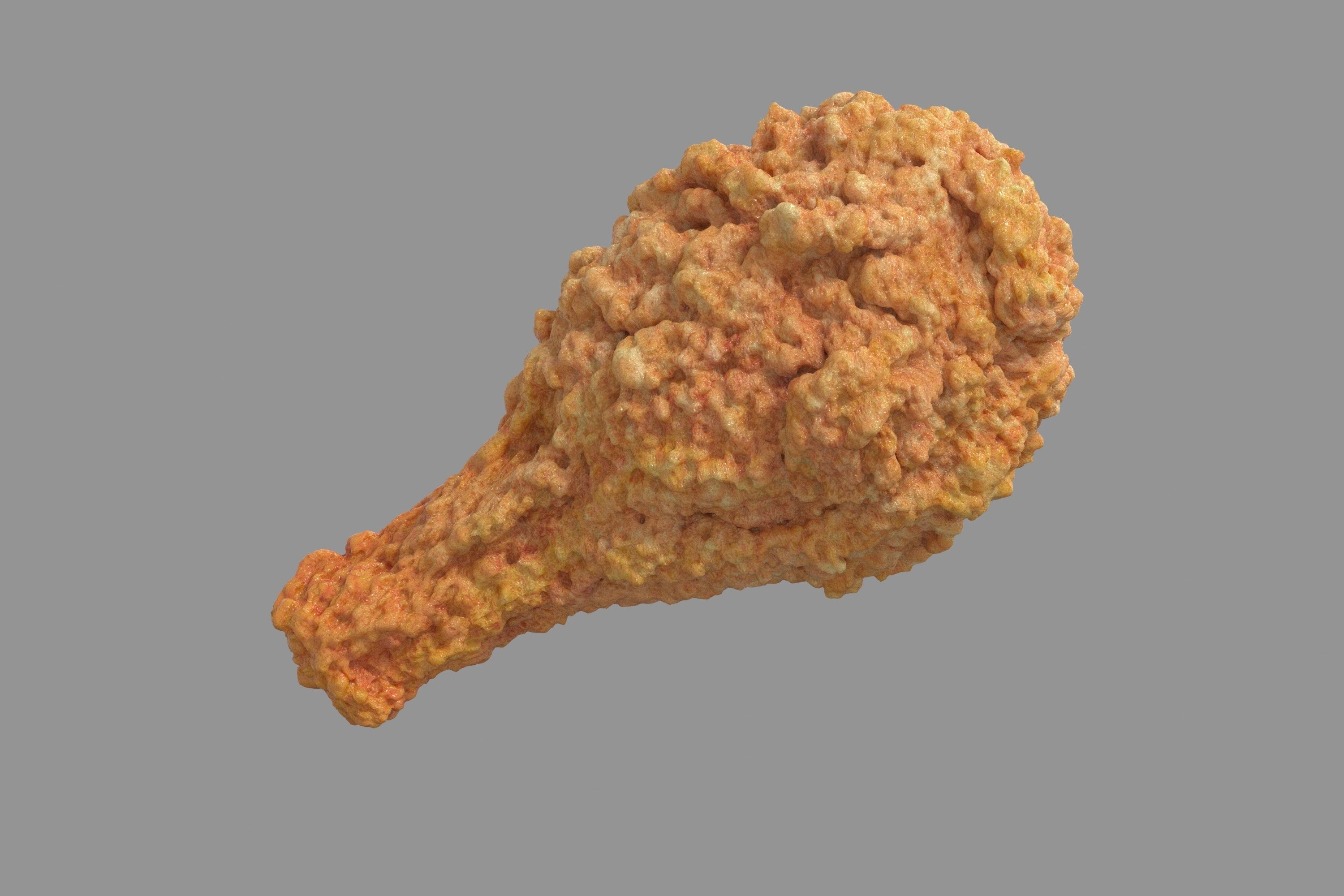 Fried Chicken 3D model | CGTrader