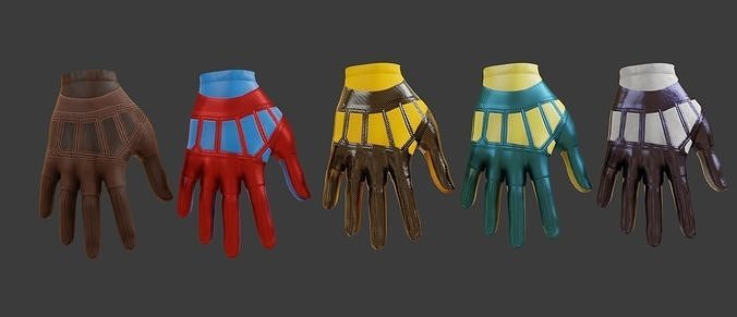 3D model VR Hand Gloves VR / AR / low-poly | CGTrader