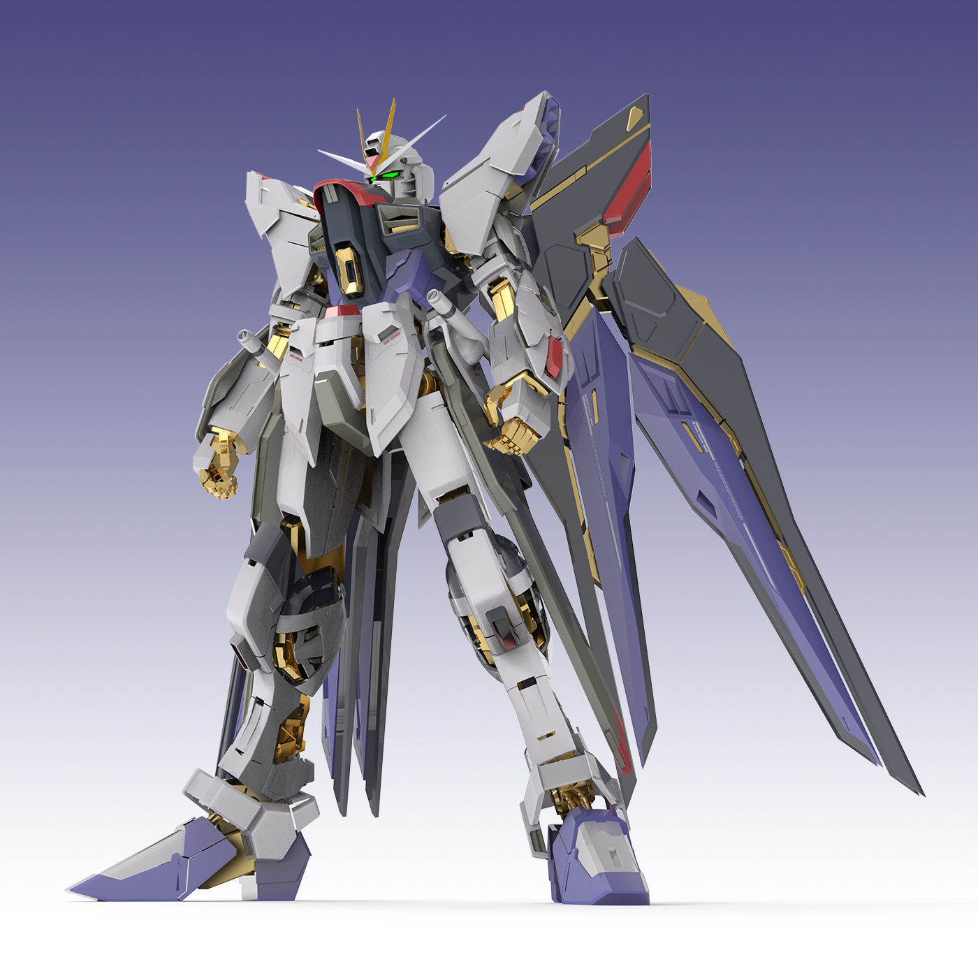 STRIKE FREEDOM GUNDAM 3D model | CGTrader