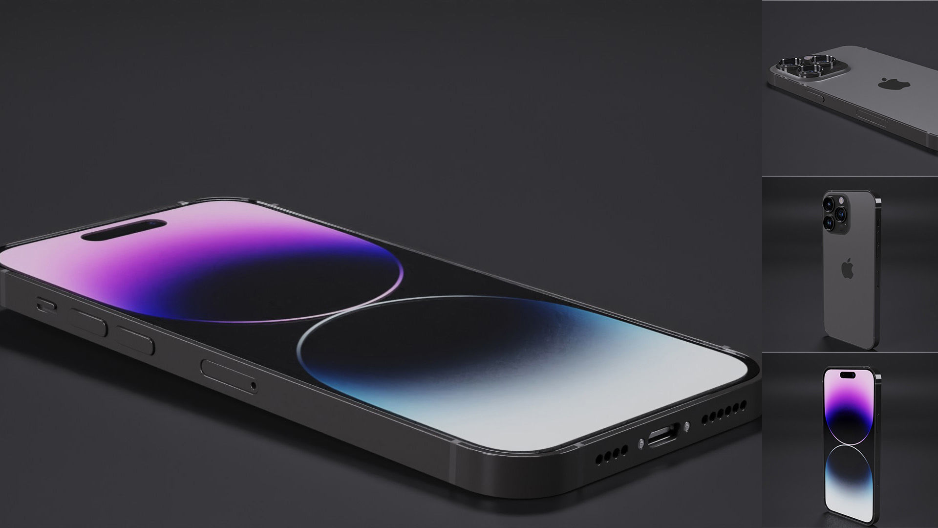 3D model Apple iPhone 14 Pro Max 16th Gen VR / AR / low-poly | CGTrader