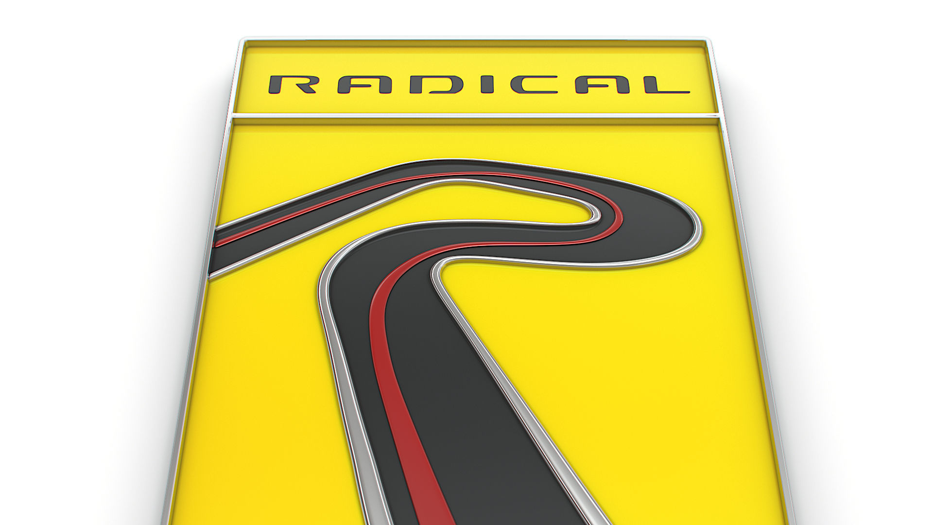 Radical logo 3D model | CGTrader