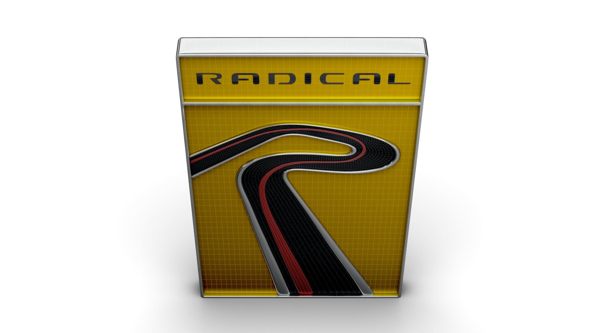 Radical logo 3D model | CGTrader