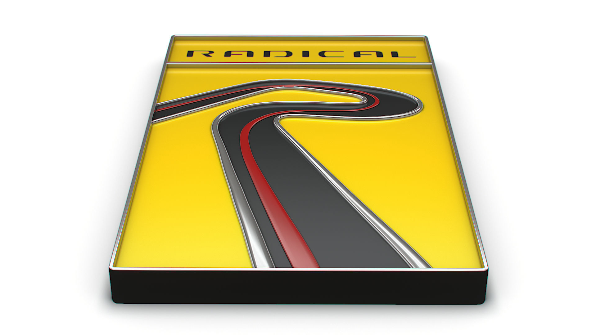 Radical logo 3D model | CGTrader