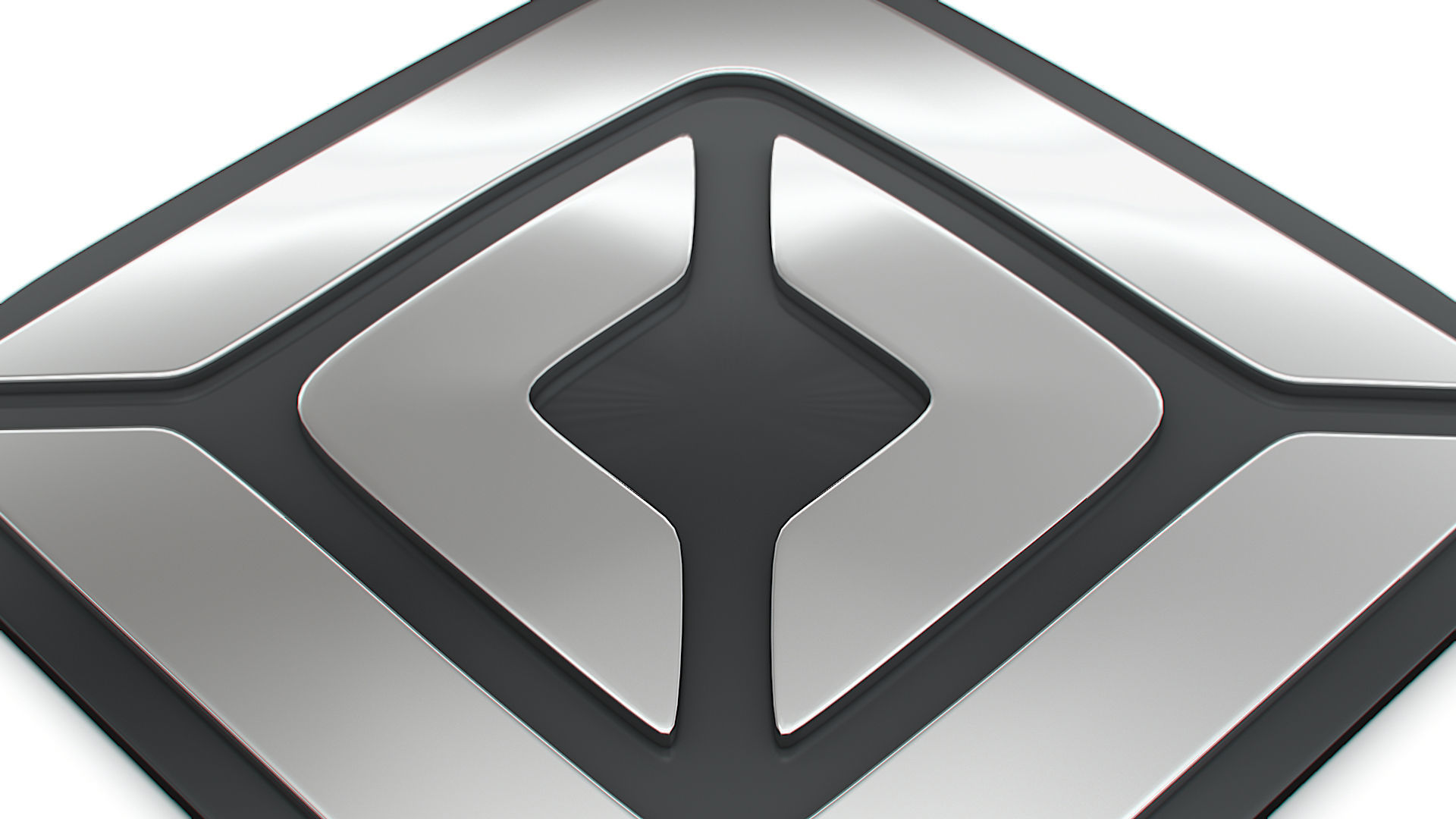 Rivian logo 3D model | CGTrader