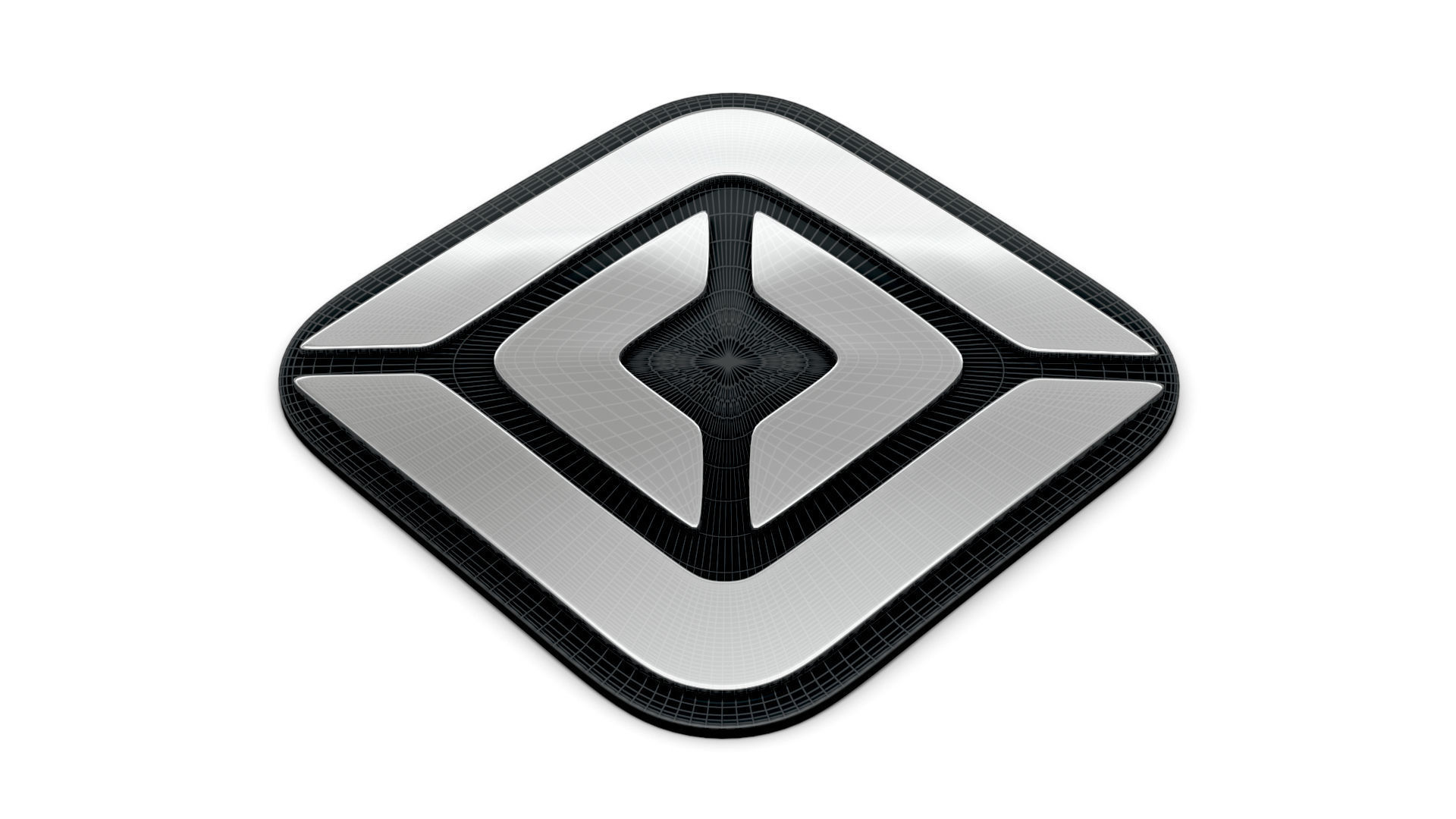 Rivian logo 3D model | CGTrader