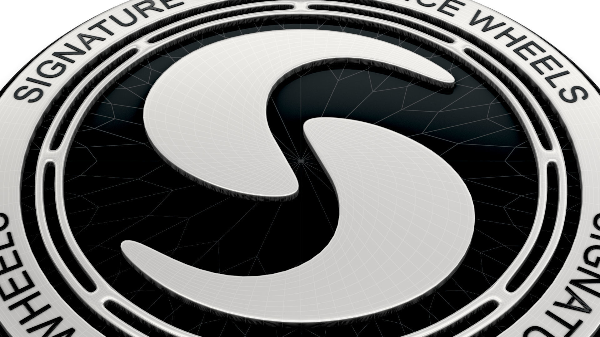 Signature Performance logo 3D model | CGTrader