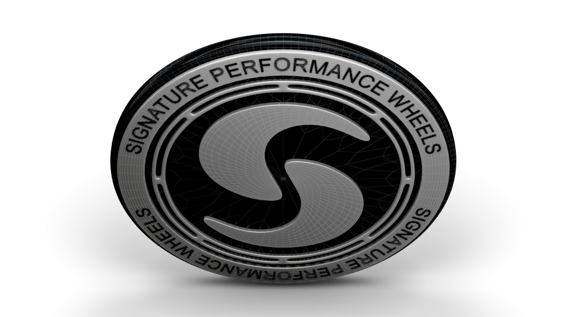Signature Performance logo 3D model | CGTrader