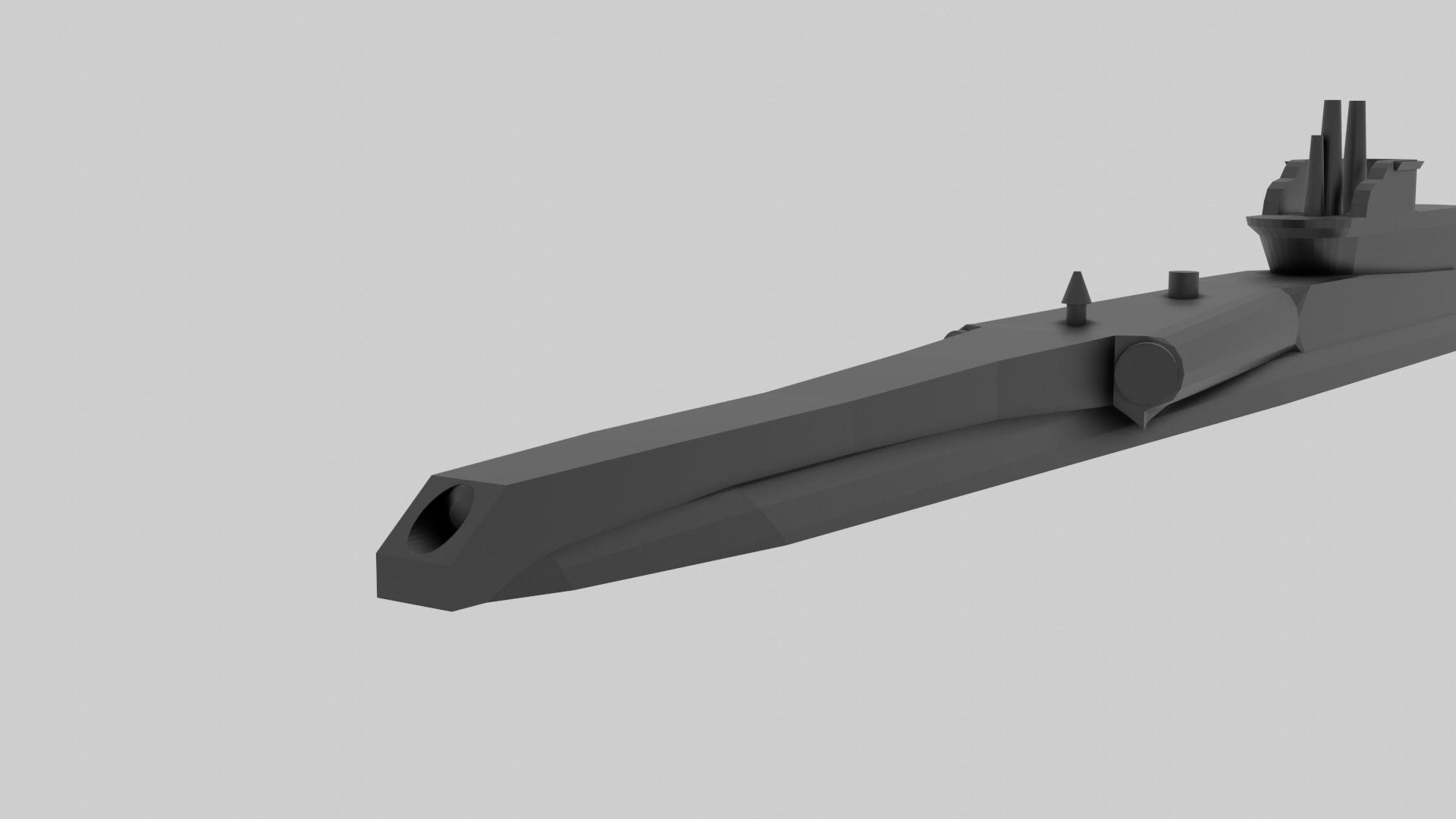 HMS Thrasher and Shark Bundle - Model for small scale printing 3D model ...