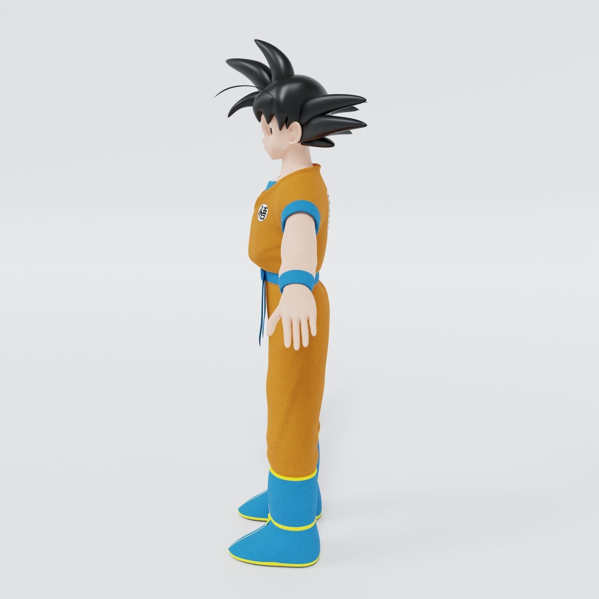 Son Goku DragonBall Z 3D model animated | CGTrader