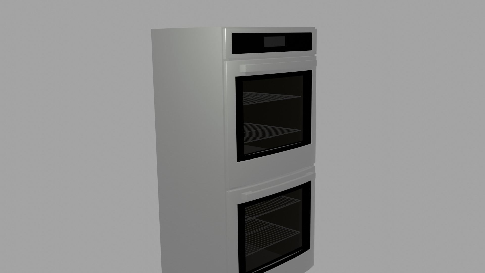 Double oven 3D model | CGTrader