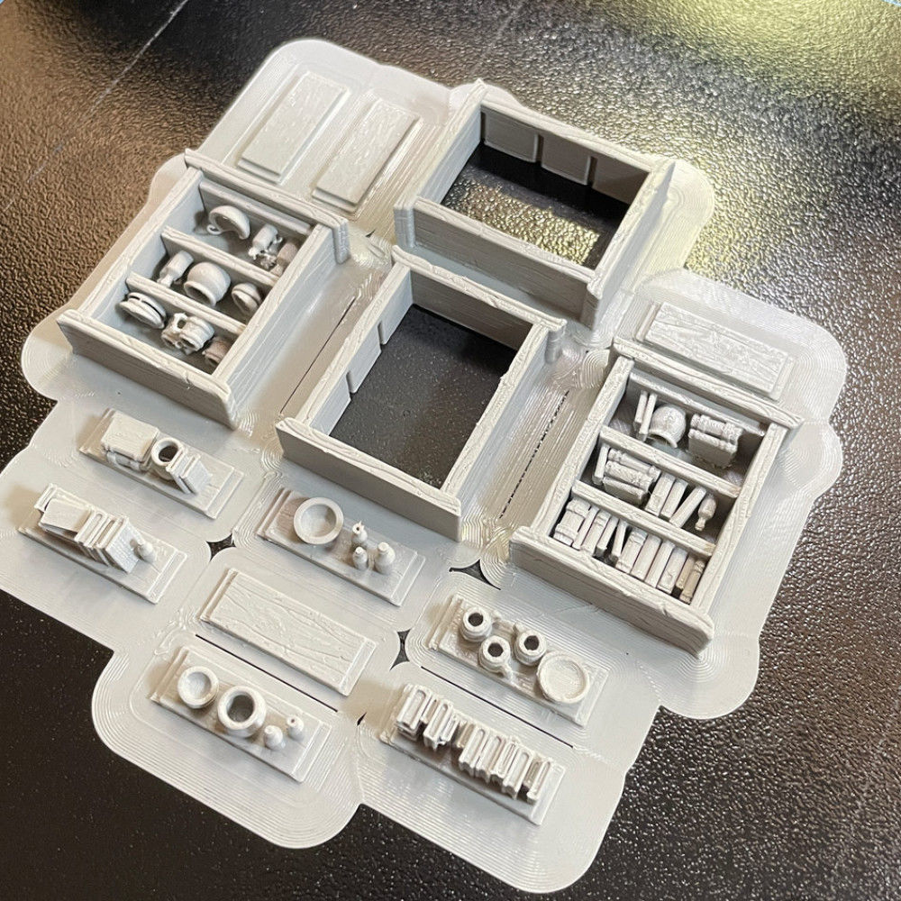 Bookshelf and Cupboard free 3D model 3D printable | CGTrader