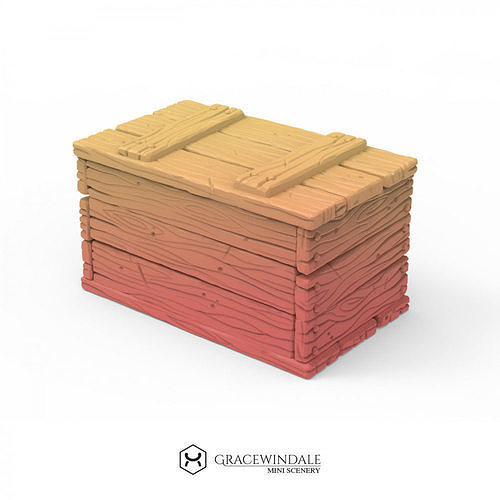 Old Crate free 3D model 3D printable | CGTrader