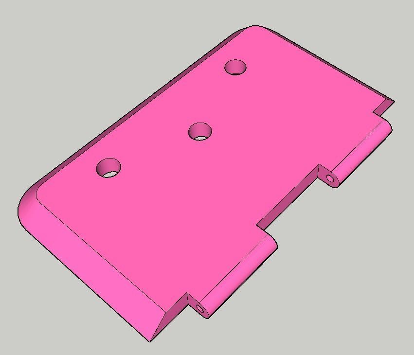 Aerodynamic Hinge 3D model 3D printable | CGTrader