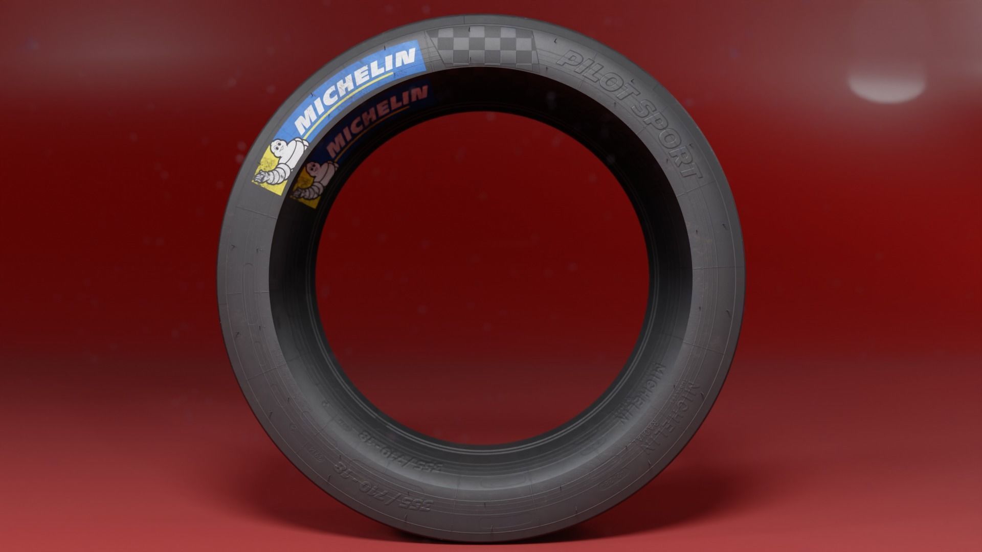 Michelin Slick Tire 8k Asset 3D model | CGTrader