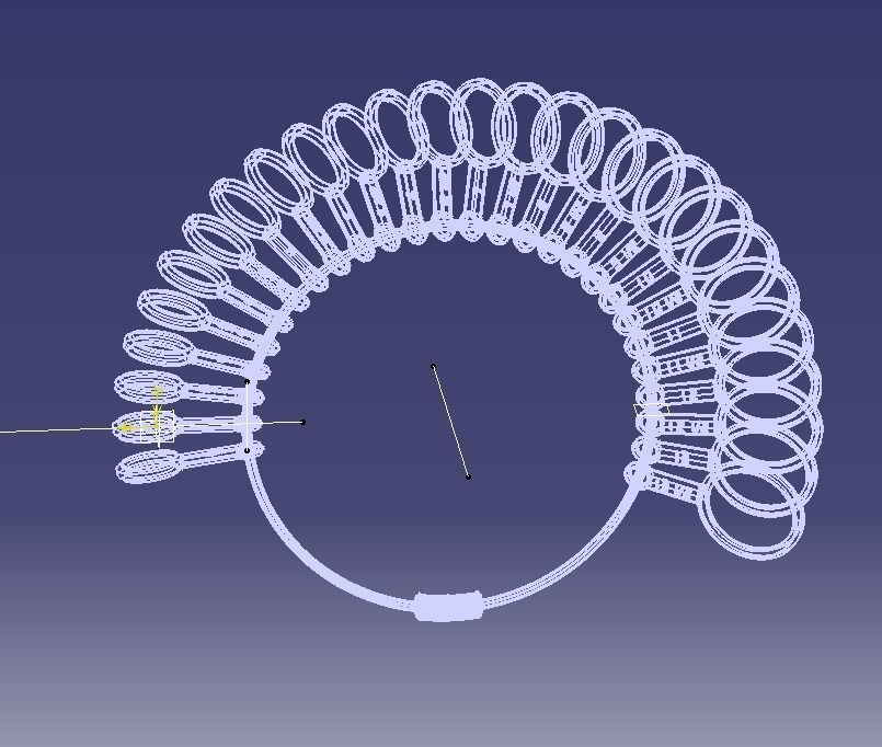 Steel Finger Ring Sizer 3D model 3D printable | CGTrader