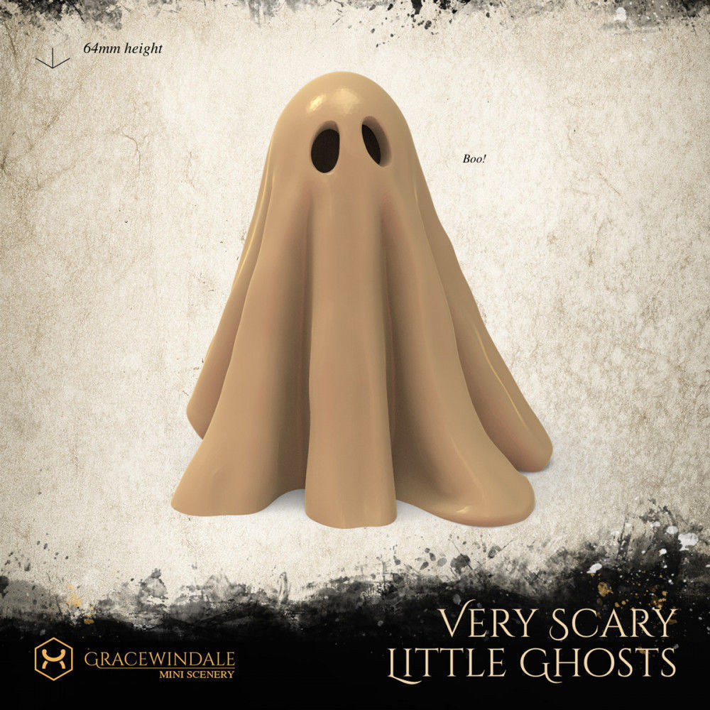 Little Ghost Family 3D model 3D printable | CGTrader