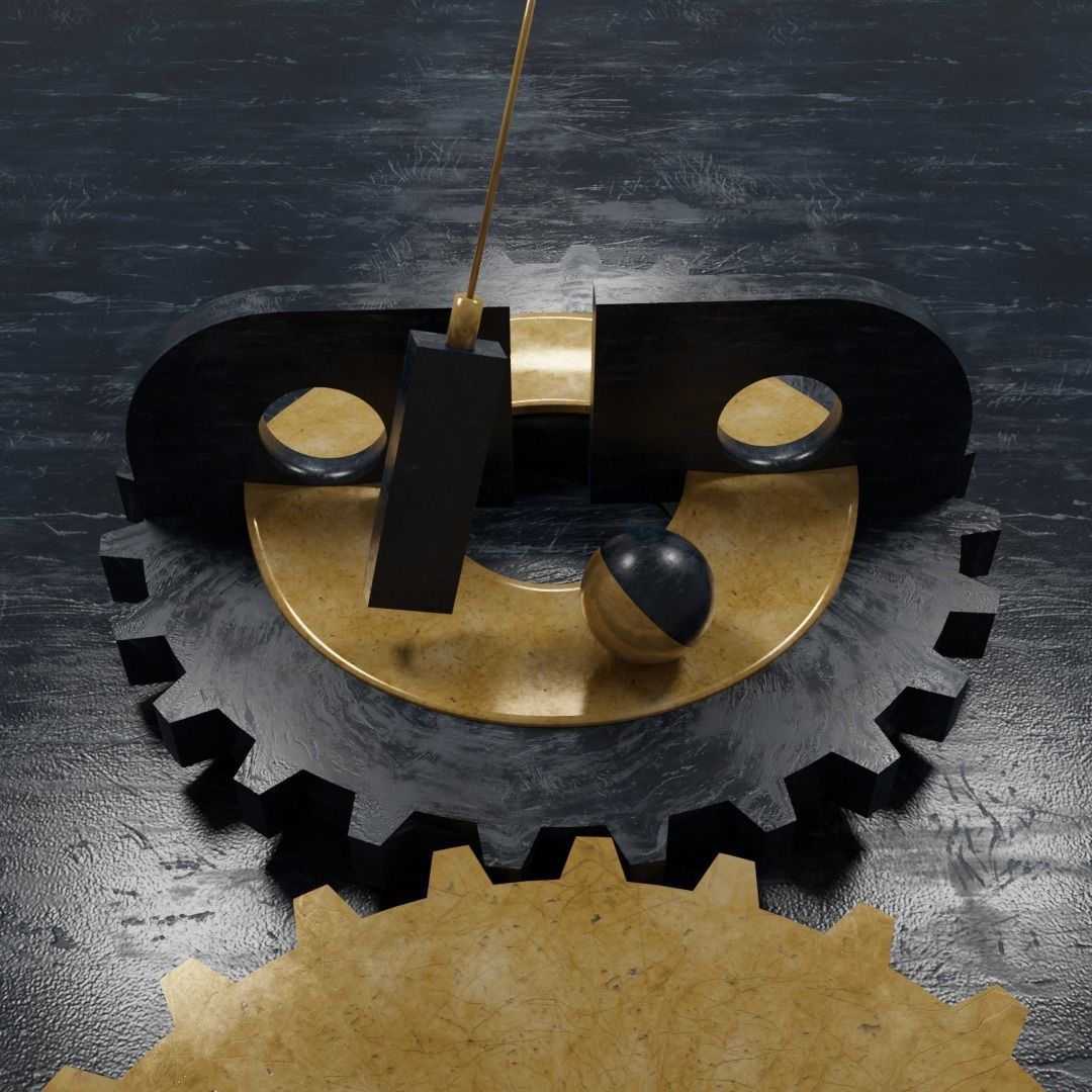 Animated Mechanical gears 3D - realistic FREE free 3D model | CGTrader