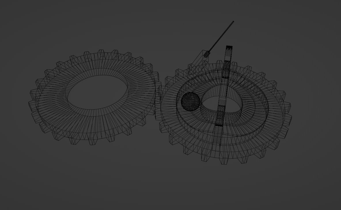Animated Mechanical gears 3D - realistic FREE free 3D model | CGTrader