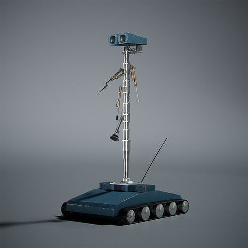 Treadwell robot 3D model 3D printable | CGTrader