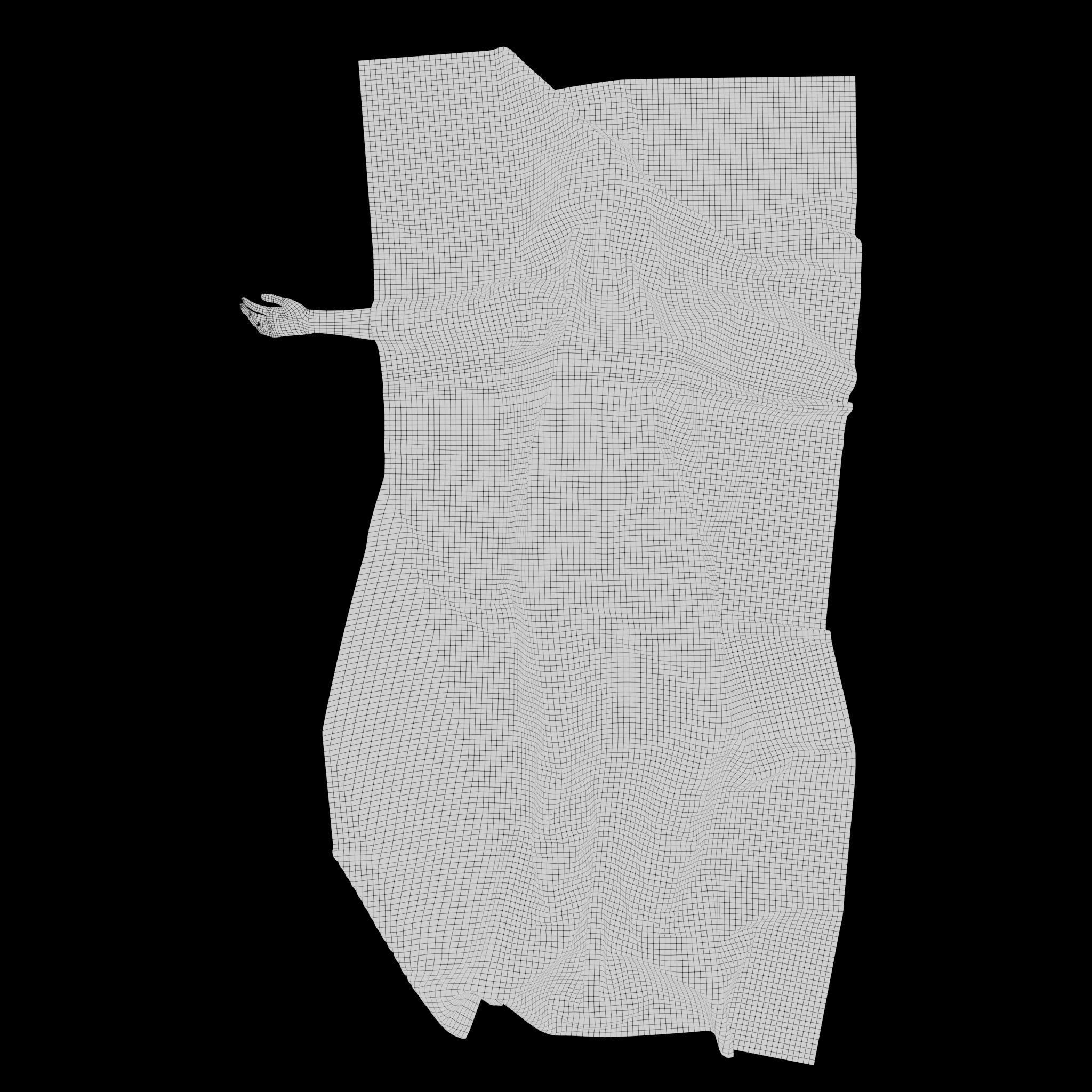 Apocalyptic Dead Bodies Under Sheets 3D model | CGTrader