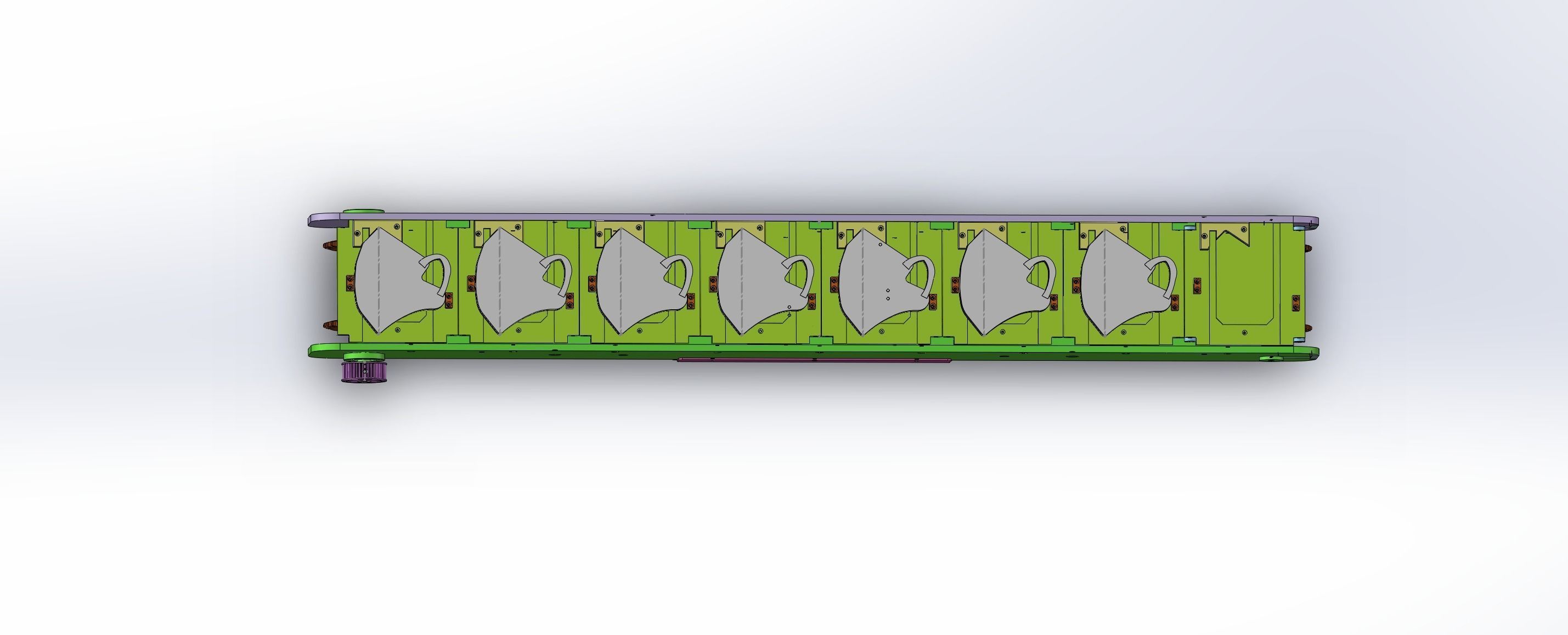 Mask bagging machine 3D model | CGTrader