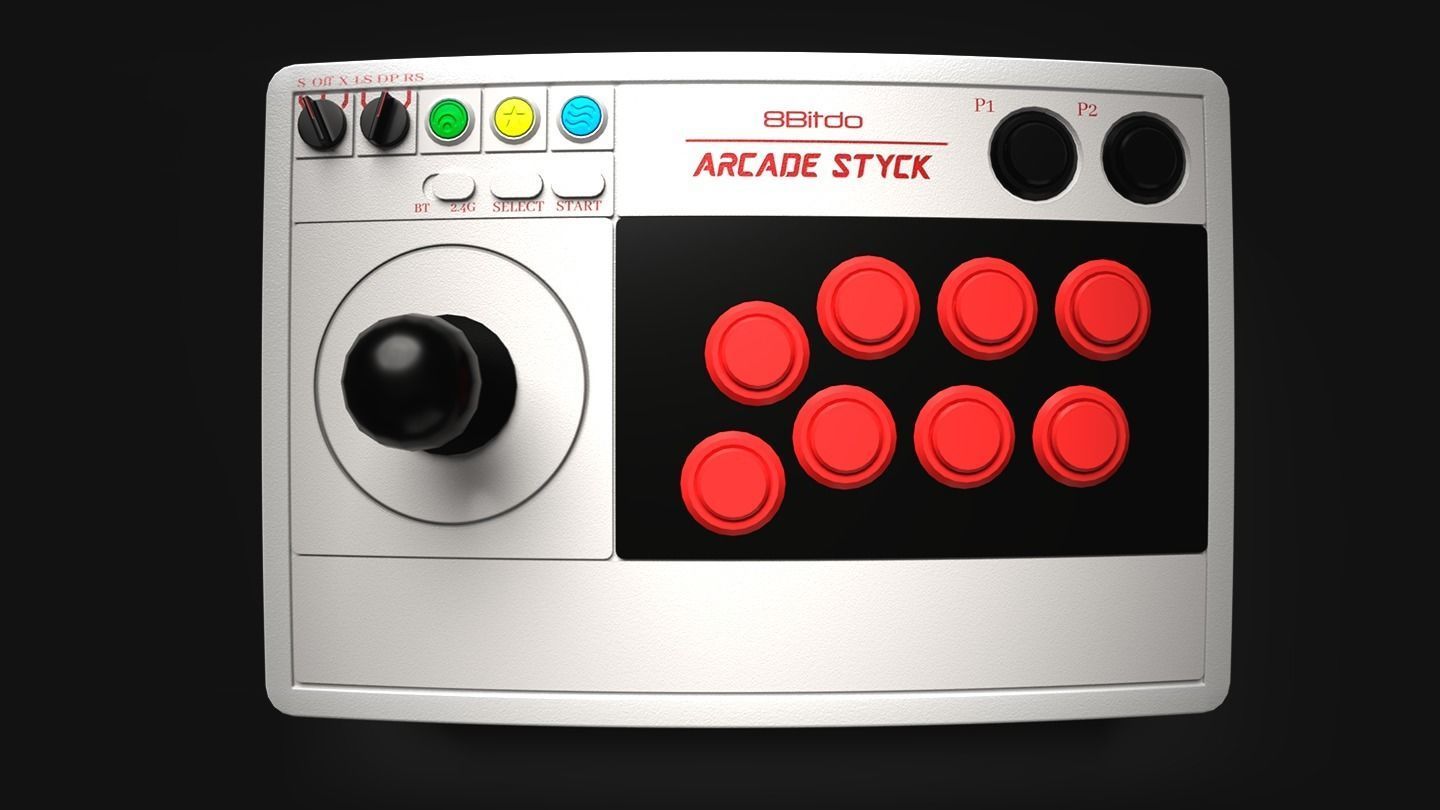Arcade Fight Stick 8Bitdo 3D model | CGTrader