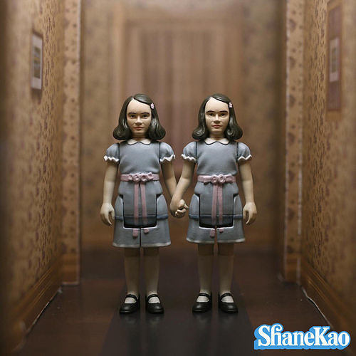The Shining The Grady twins Retro style Action FIgure Kenner 3D model ...