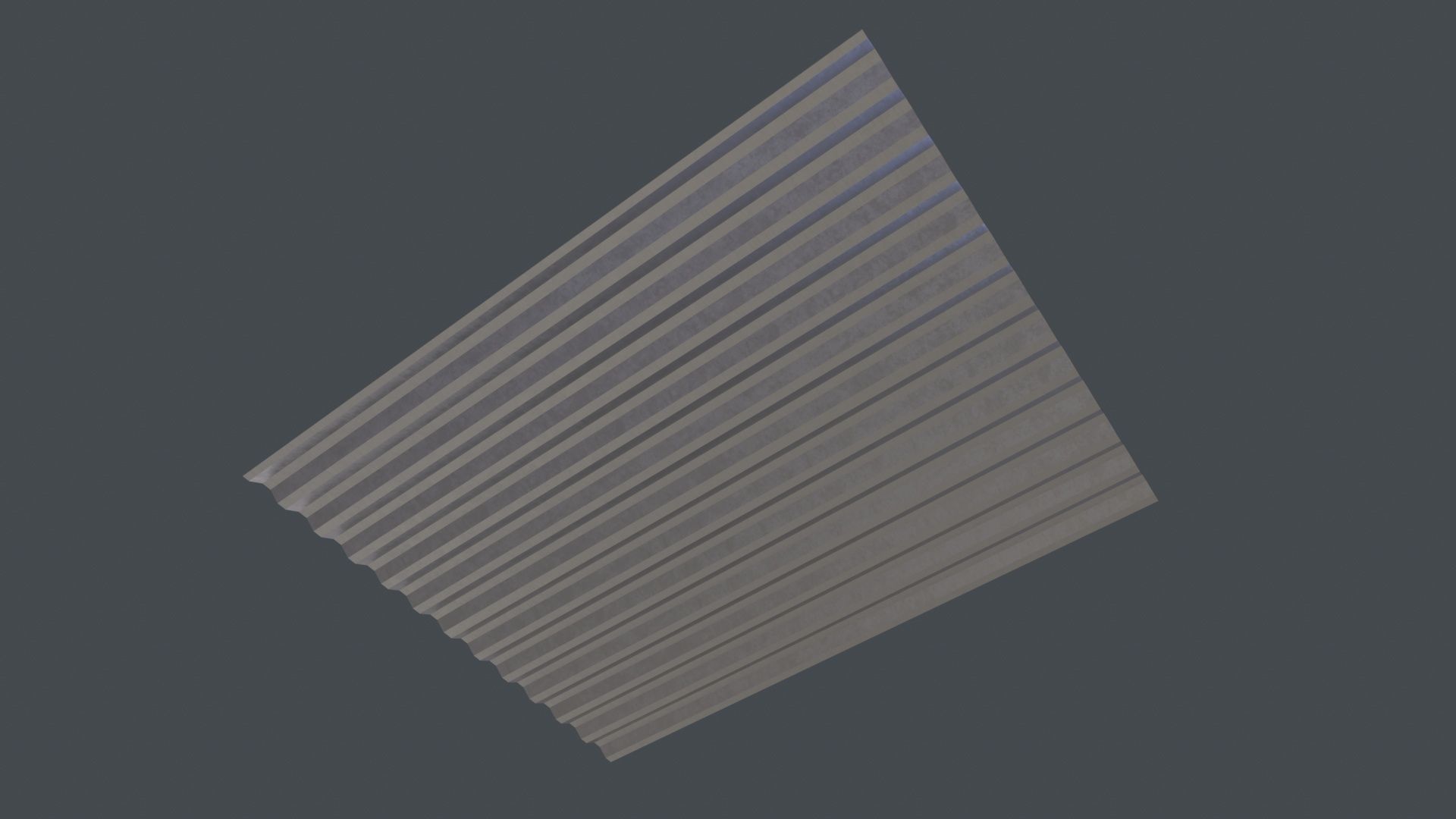 3D model Roofing Sheet 3D Model VR / AR / low-poly | CGTrader