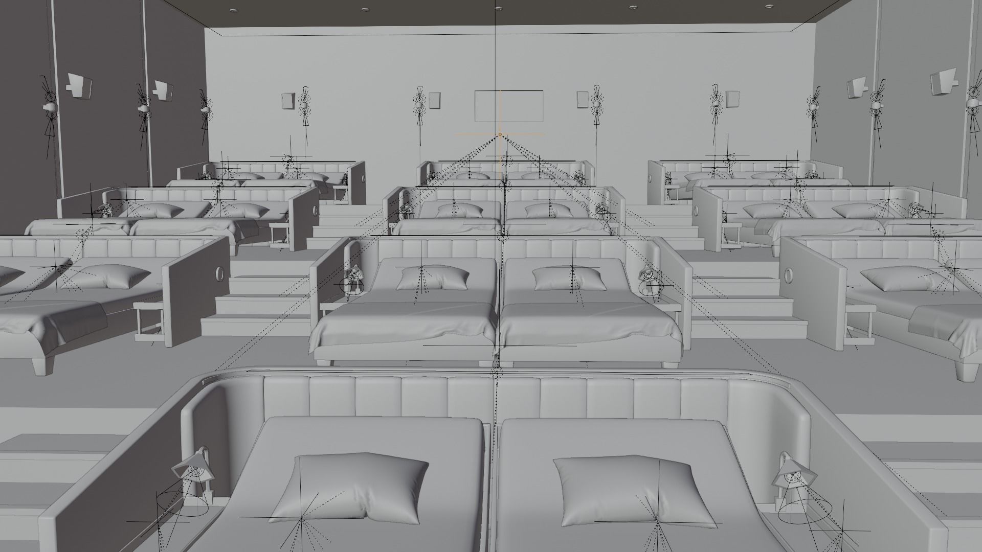 3D model Movie Theater VR / AR / low-poly | CGTrader