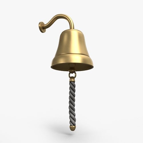 3D model Wall Bell VR / AR / low-poly | CGTrader