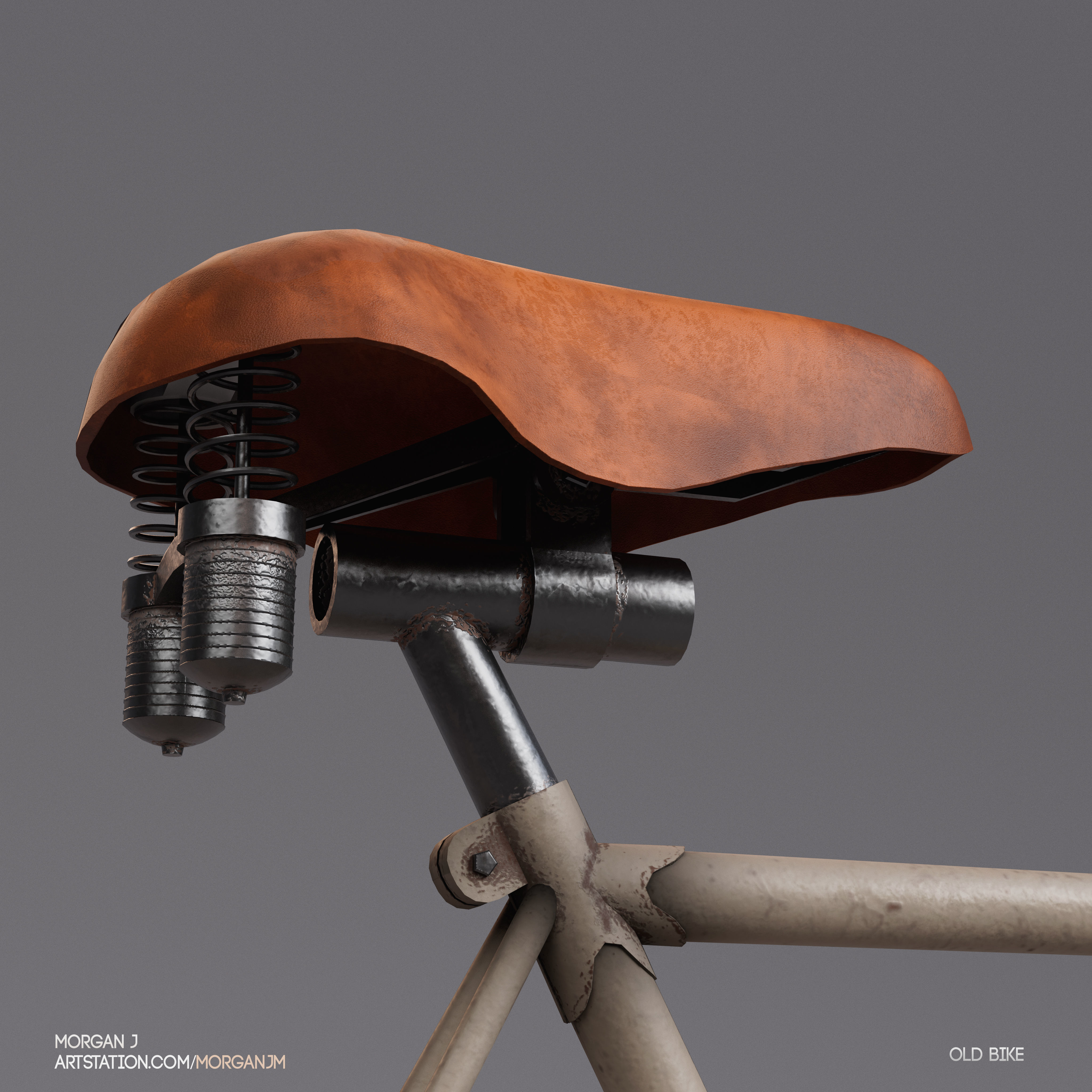 Old Bike 1960s 3D model | CGTrader