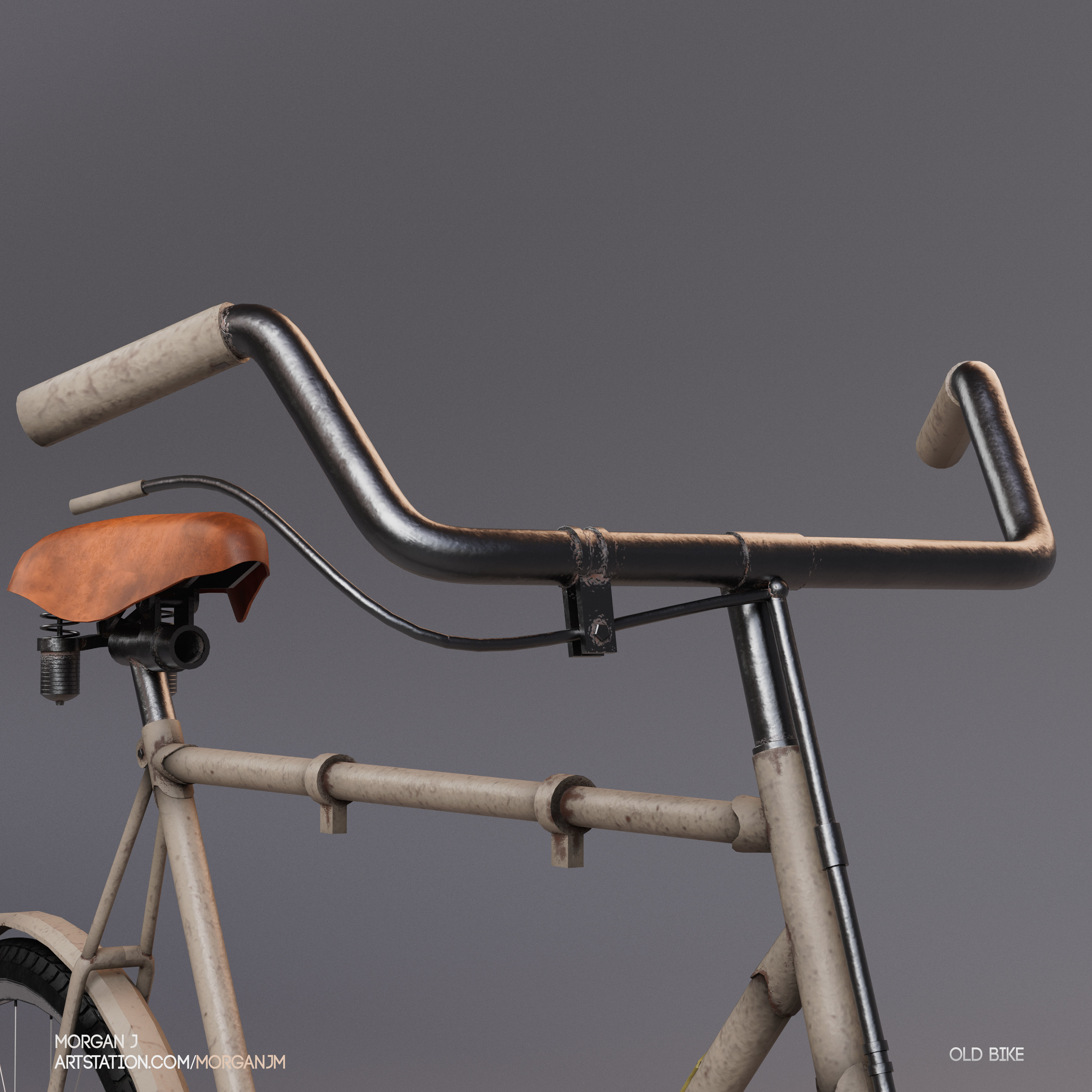 Old Bike 1960s 3D model | CGTrader