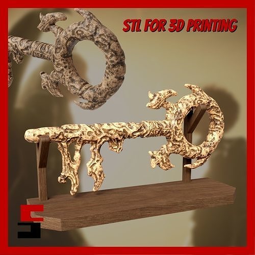 Sandman Key to Hell 3D model 3D printable | CGTrader