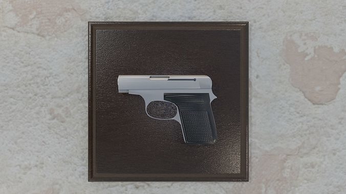 3D model Czech Republic Pistol CZ ou garruchinha tcheca VR / AR / low ...