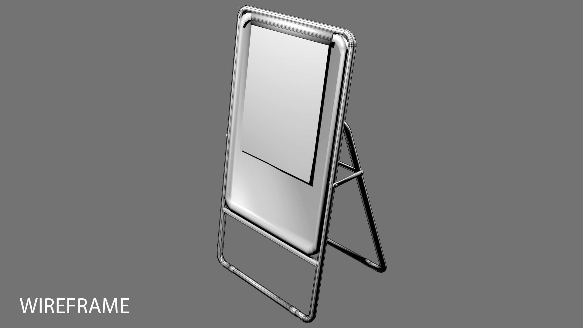 Notice Board 2 3D model | CGTrader