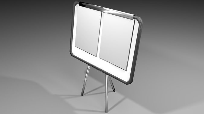 Notice Board 3 3D model | CGTrader